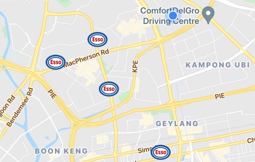 Esso Petrol Stations in Singapore: Locations, Amenities, Promotions ...