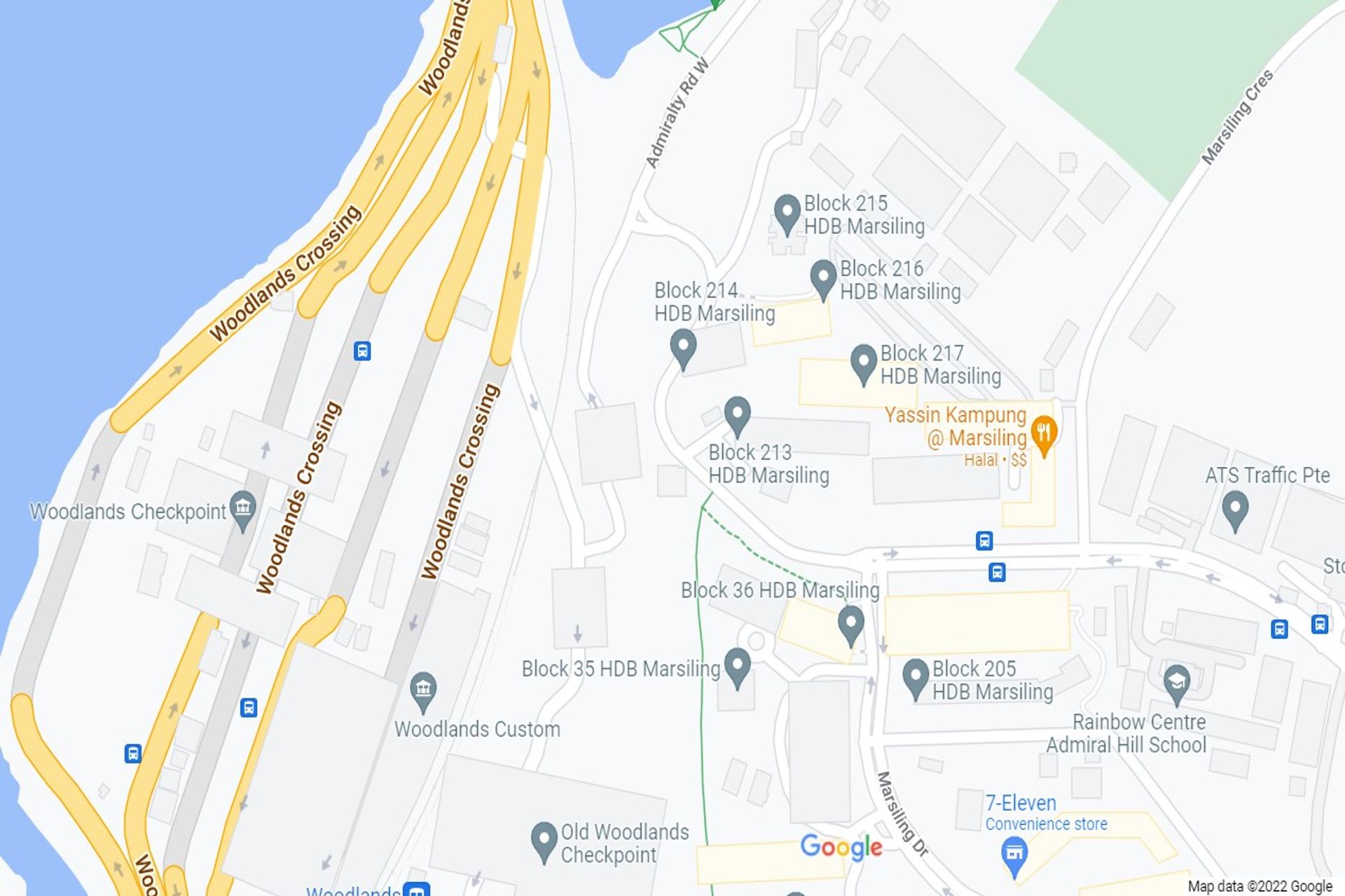 Woodlands Checkpoint Expansion: 9 Blocks in Marsiling to be Acquired ...