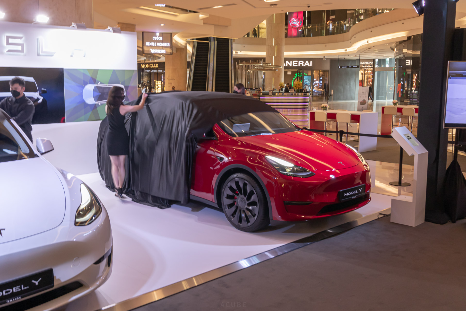 First Look: Tesla Launches Model Y Compact Crossover in Singapore ...