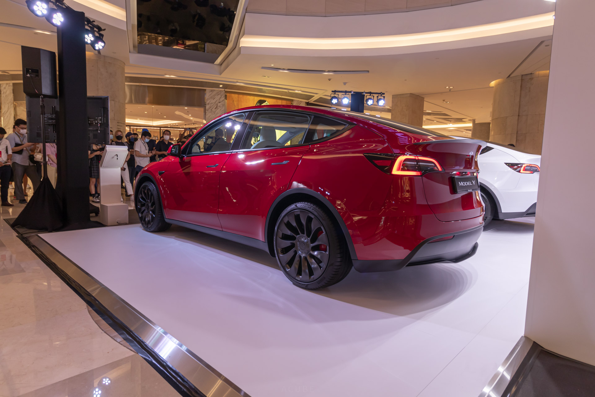 First Look: Tesla Launches Model Y Compact Crossover in Singapore ...