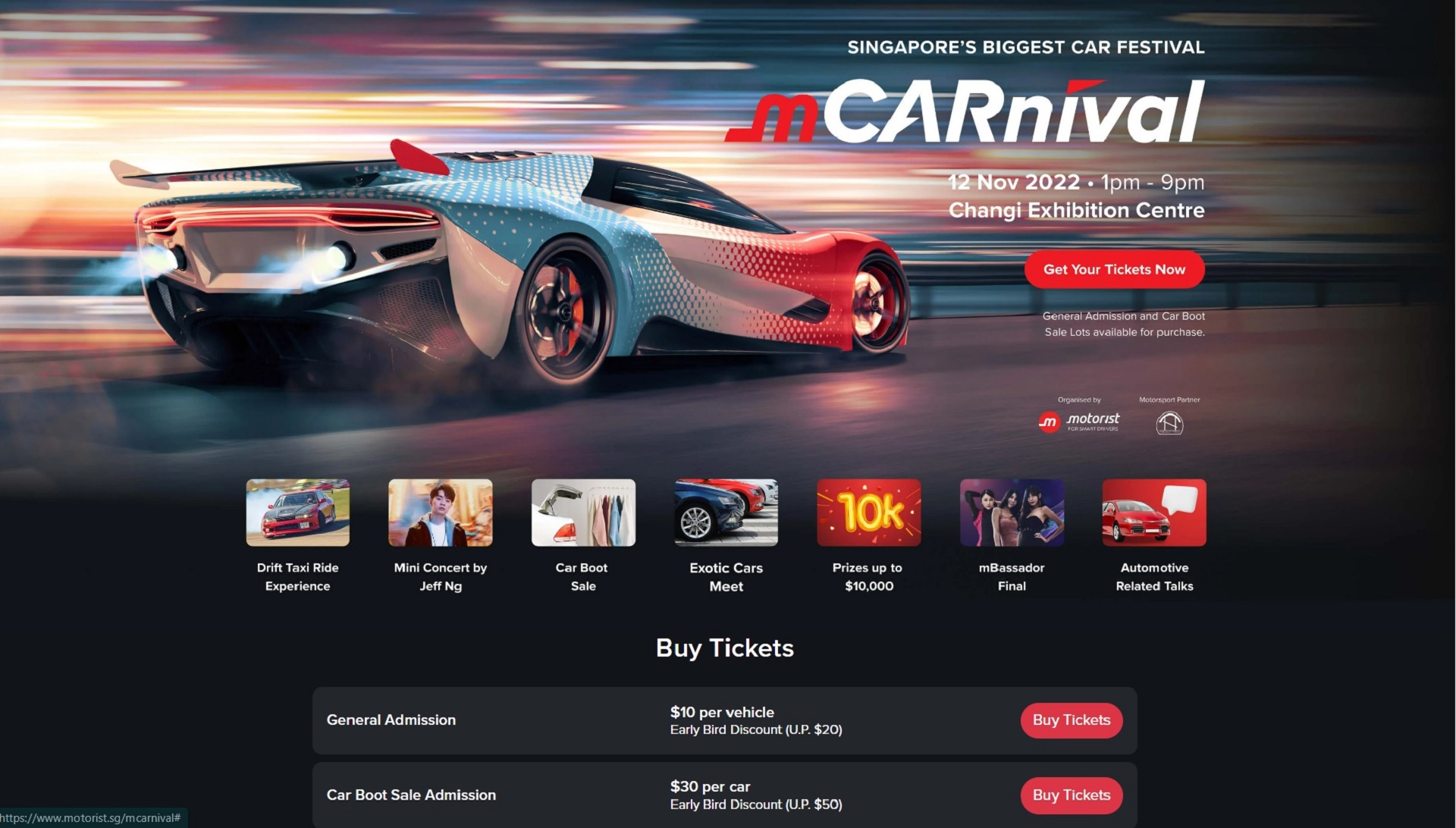 A Quick Guide To Buying Tickets For mCARnival | Articles | Motorist ...