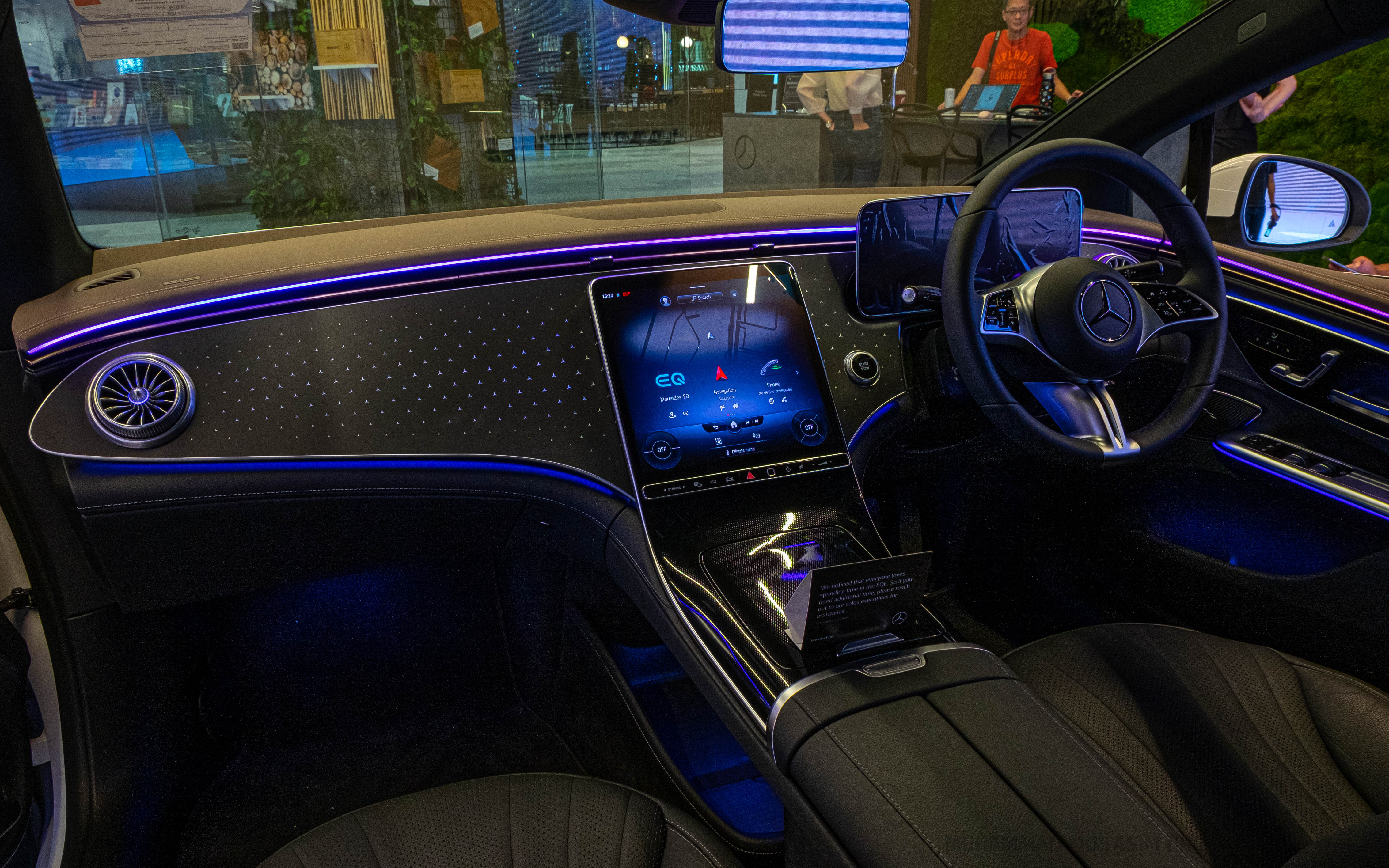 Mercedes EQE 350+ Previewed in Exclusive Media Event Before Official ...