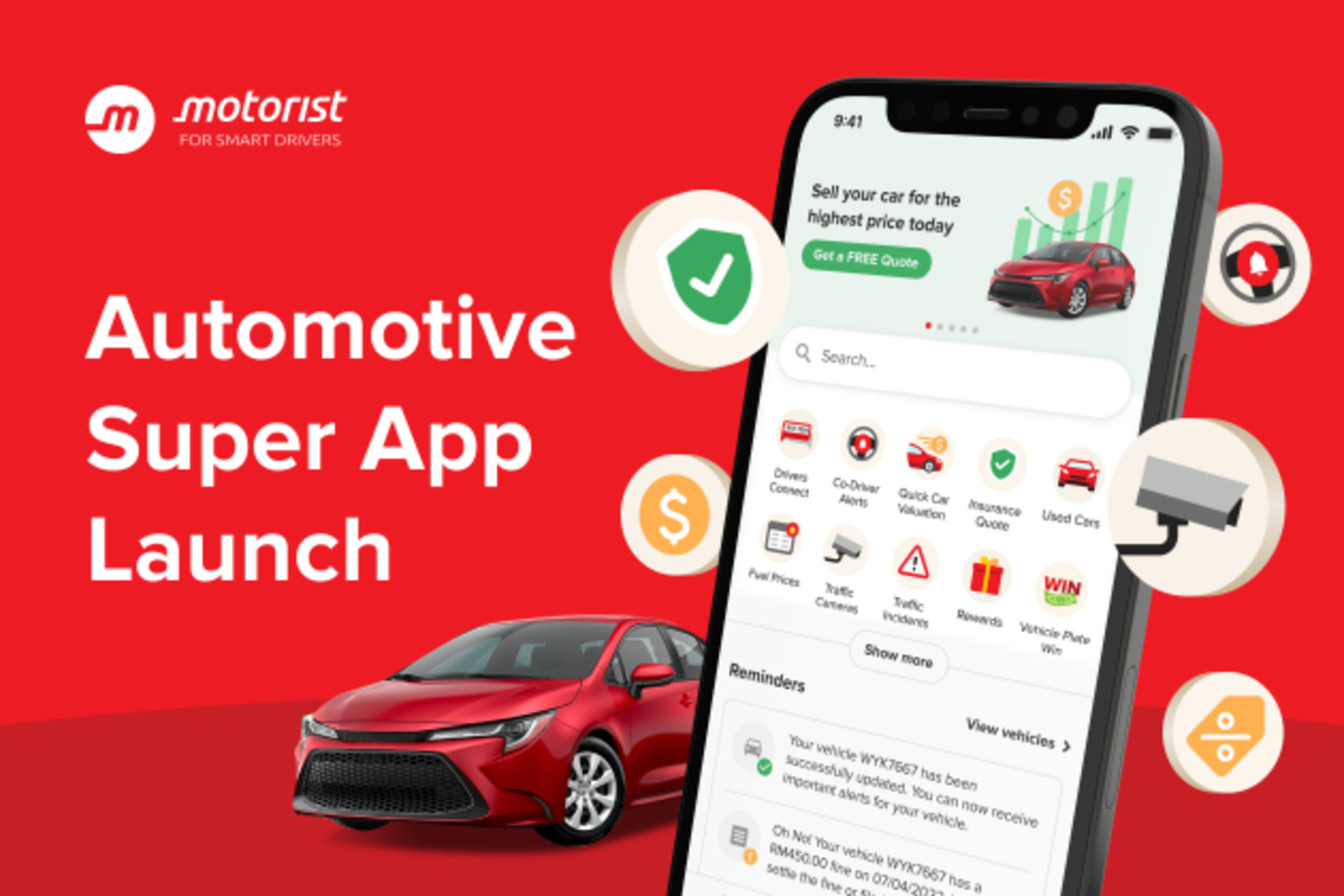 9 Reasons Why You Should Install the Motorist App Today! | Articles ...