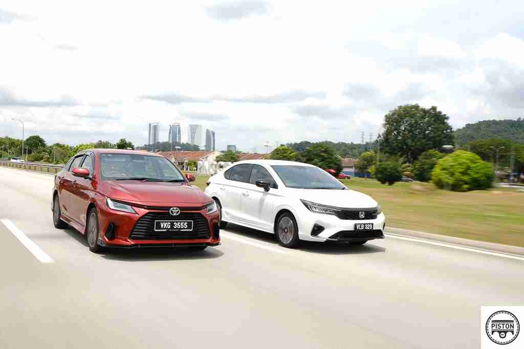 Honda City vs. Toyota Vios: A Tough Decision? | Articles | Motorist ...