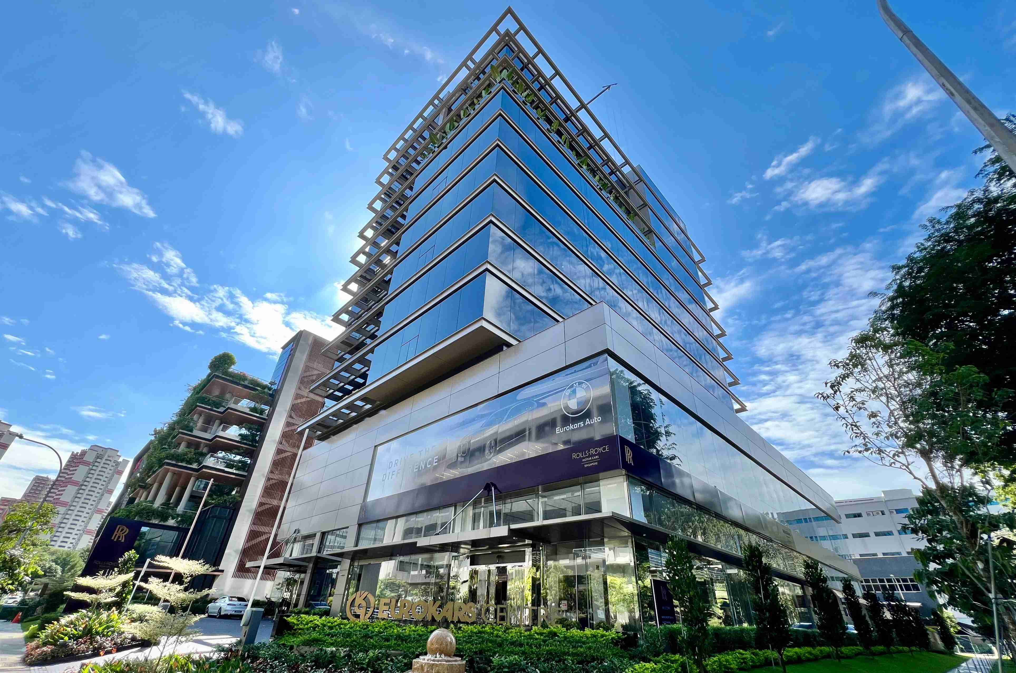 Eurokars Centre is the latest automotive landmark at the Leng Kee motor ...