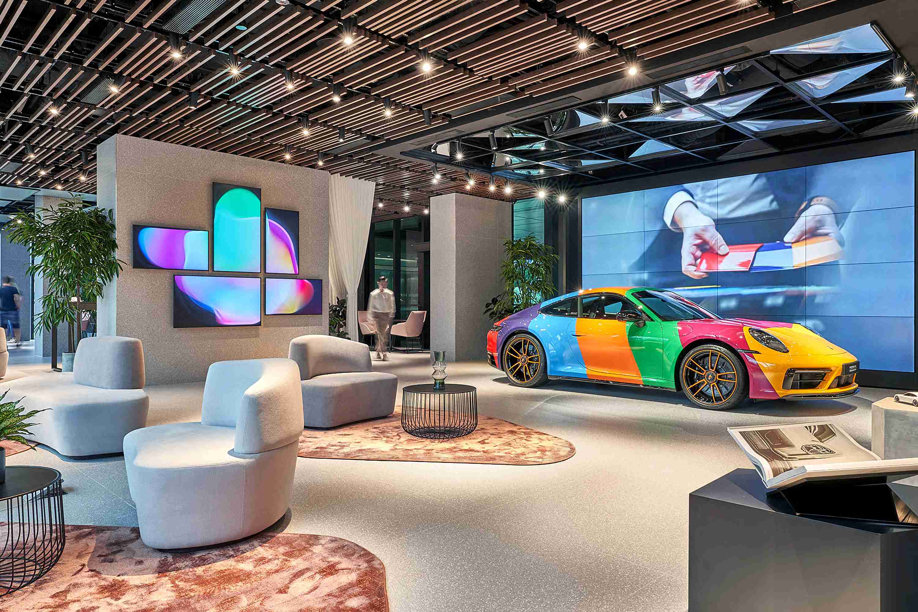 Porsche Studio Singapore opens at Guoco Midtown featuring a cafe ...