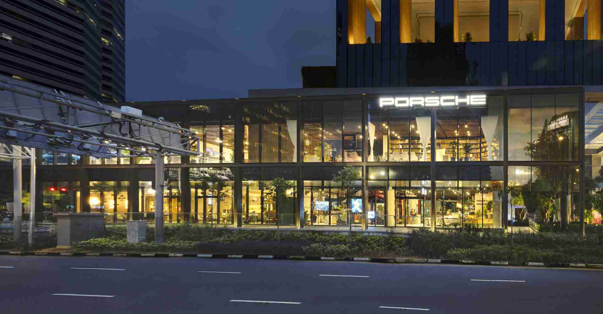 Porsche Studio Singapore opens at Guoco Midtown featuring a cafe ...