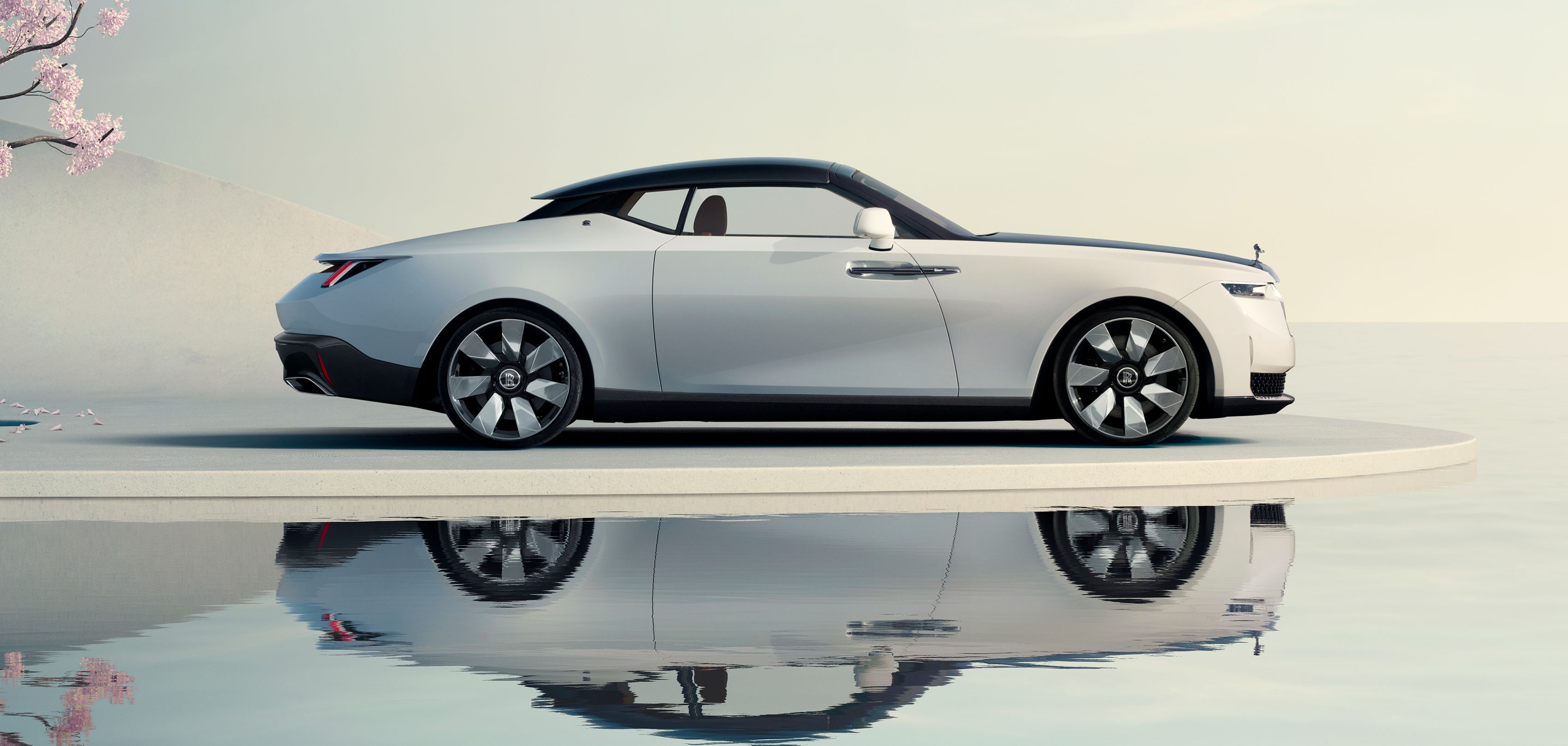 Arcadia Droptail is a coachbuilt Rolls-Royce roadster for roads paved ...