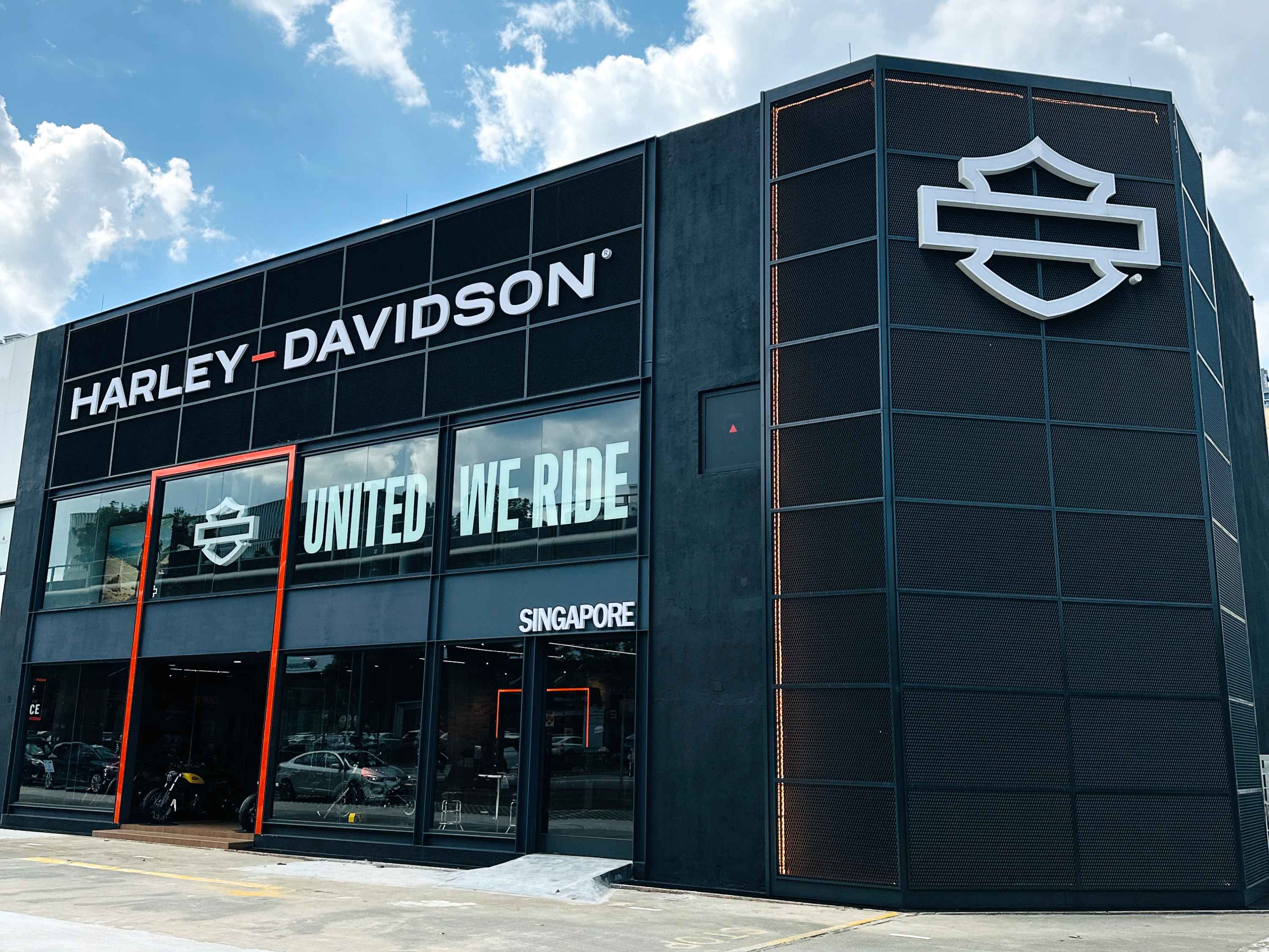 Wearnes Harley-Davidson opens its new motorcycle showroom at 28 Leng ...