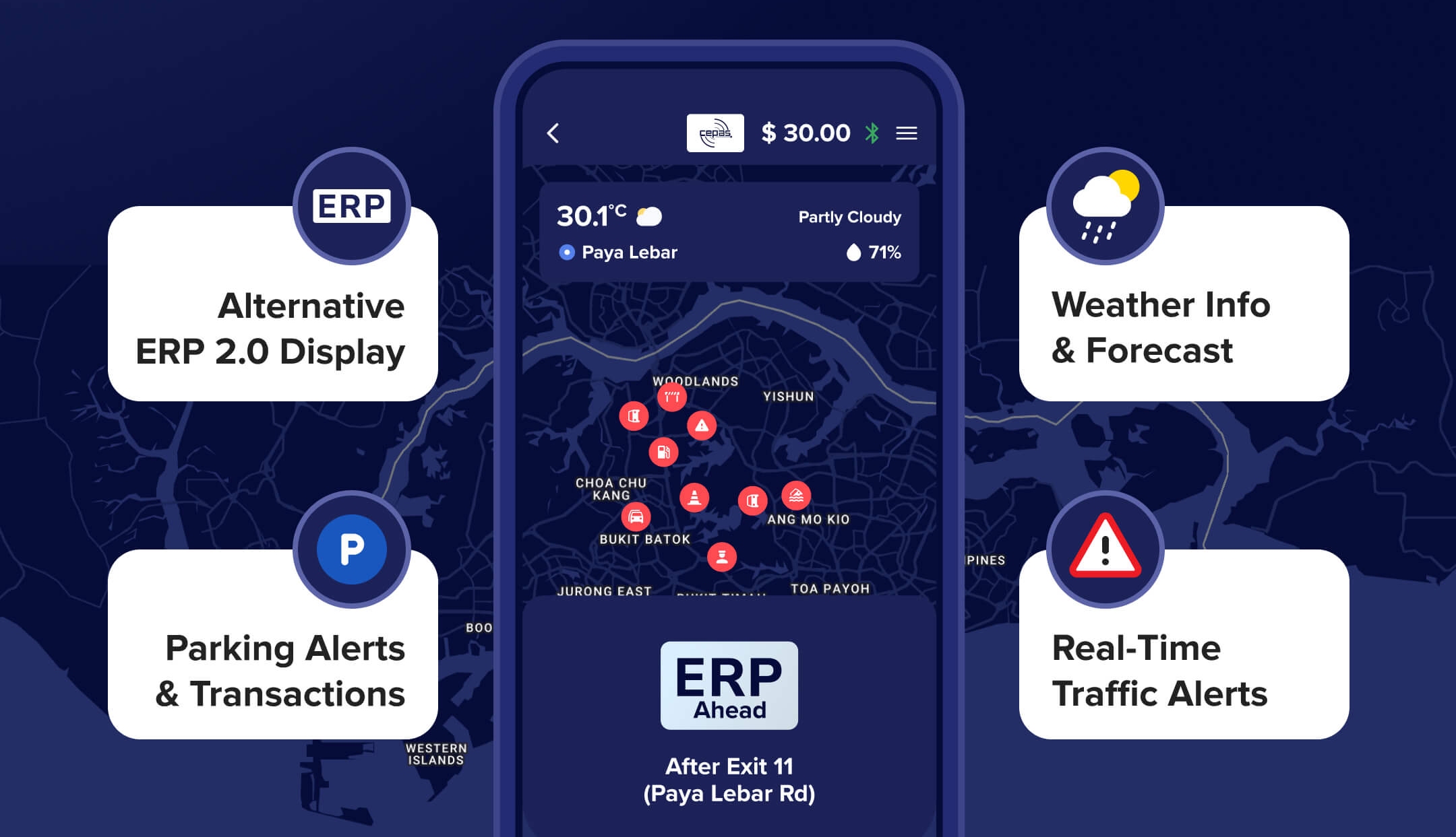 Motorist super app now includes ERP 2.0 functionality to turn your smartphone into the preferred ...
