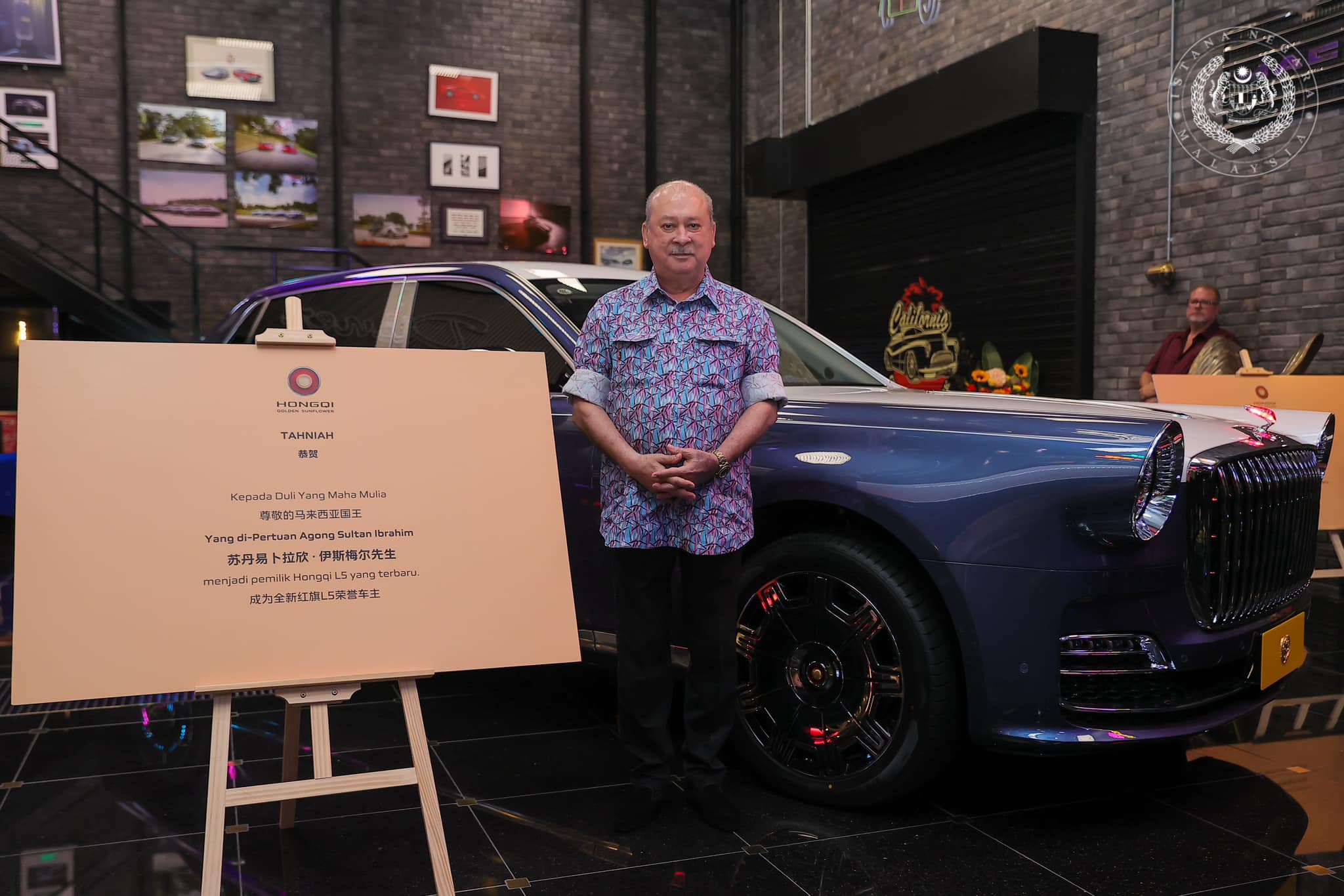 Yang di-Pertuan Agong Sultan Ibrahim becomes proud owner of the ...