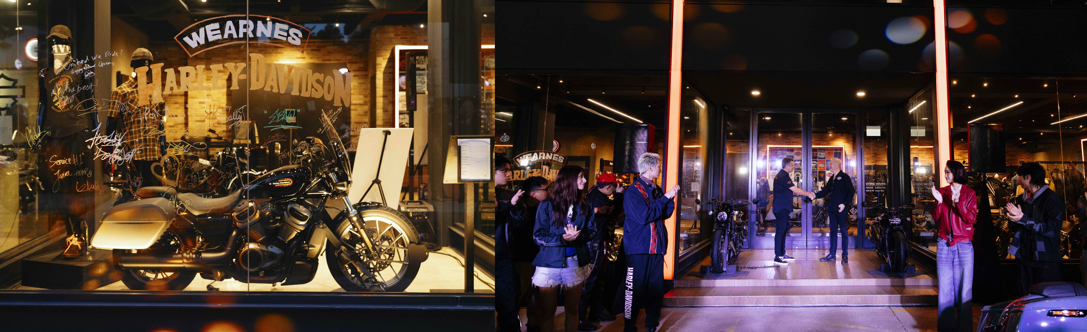 Wearnes Harley-Davidson showroom opens with great fanfare, including a ...