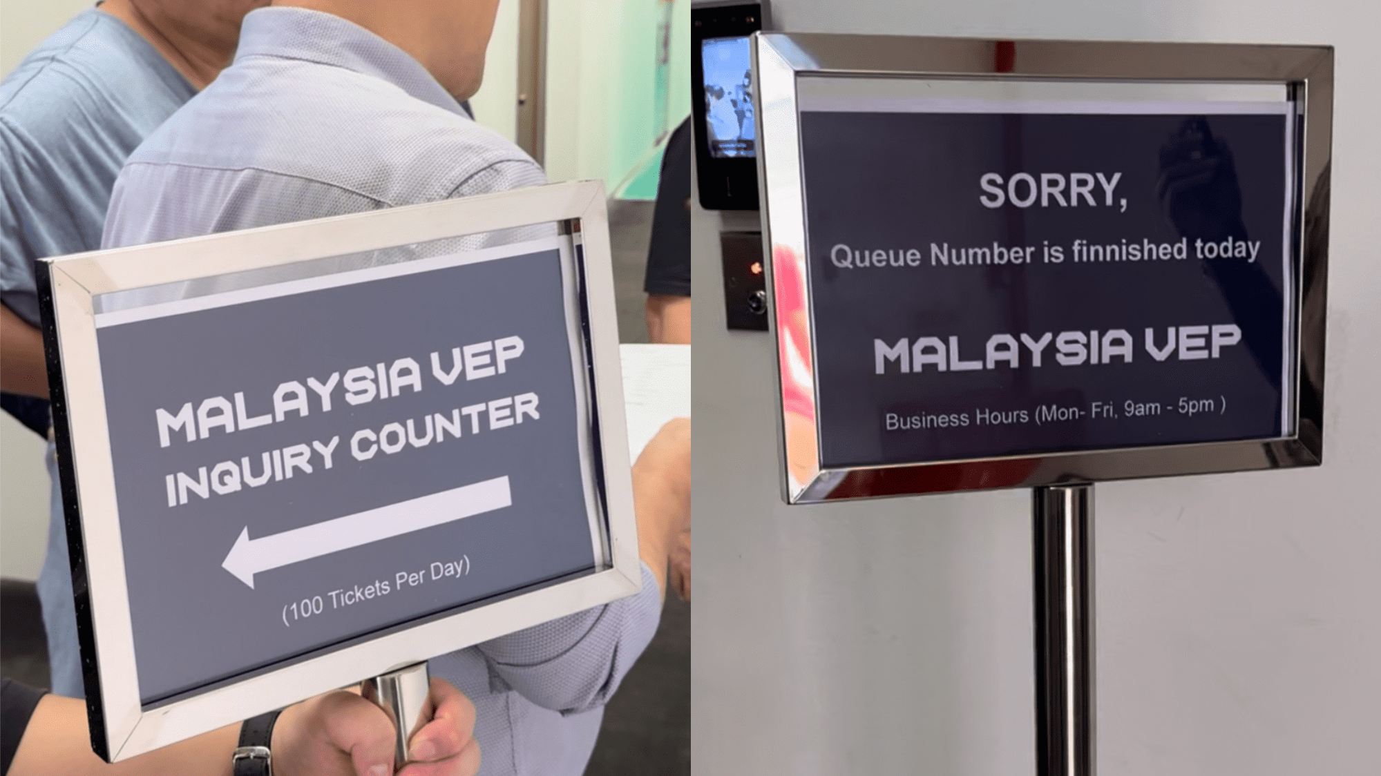 VEP information counter in Singapore quietly opens in Woodlands ...