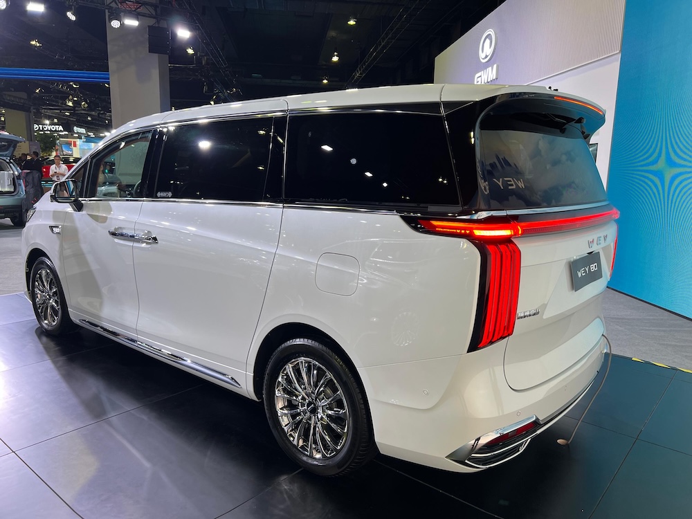 GWM Wey 80 previewed in KLIMS 2024: 487PS, 7 Seater MPV, New Alphard Contender? | Articles ...