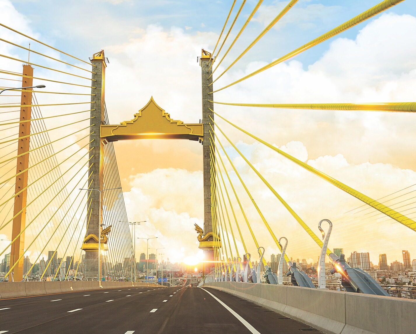 Thotsamarachan Bridge or Rama 10 Bridge due to open this December 2024 ...