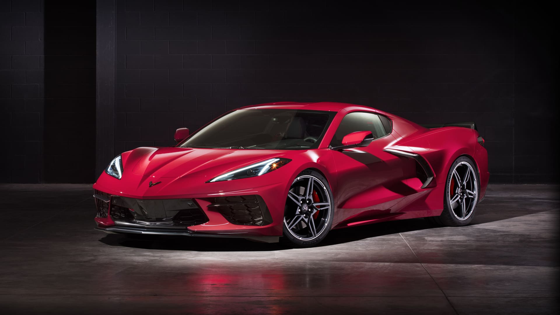 The iconic Corvette sports car will be available for order in Singapore ...