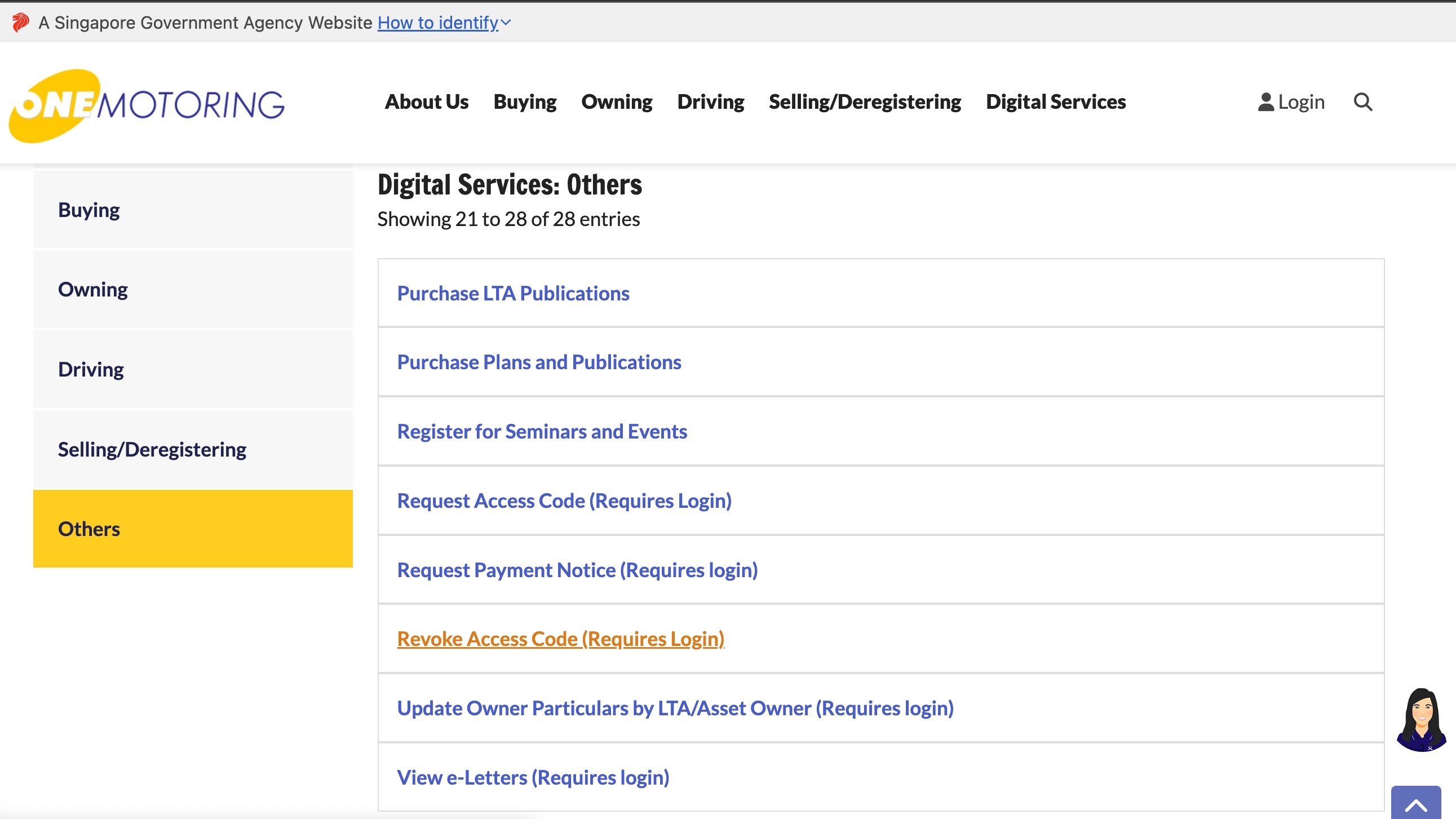 The Motorist Guide to getting an LTA access code for motor dealers and relevant service ...