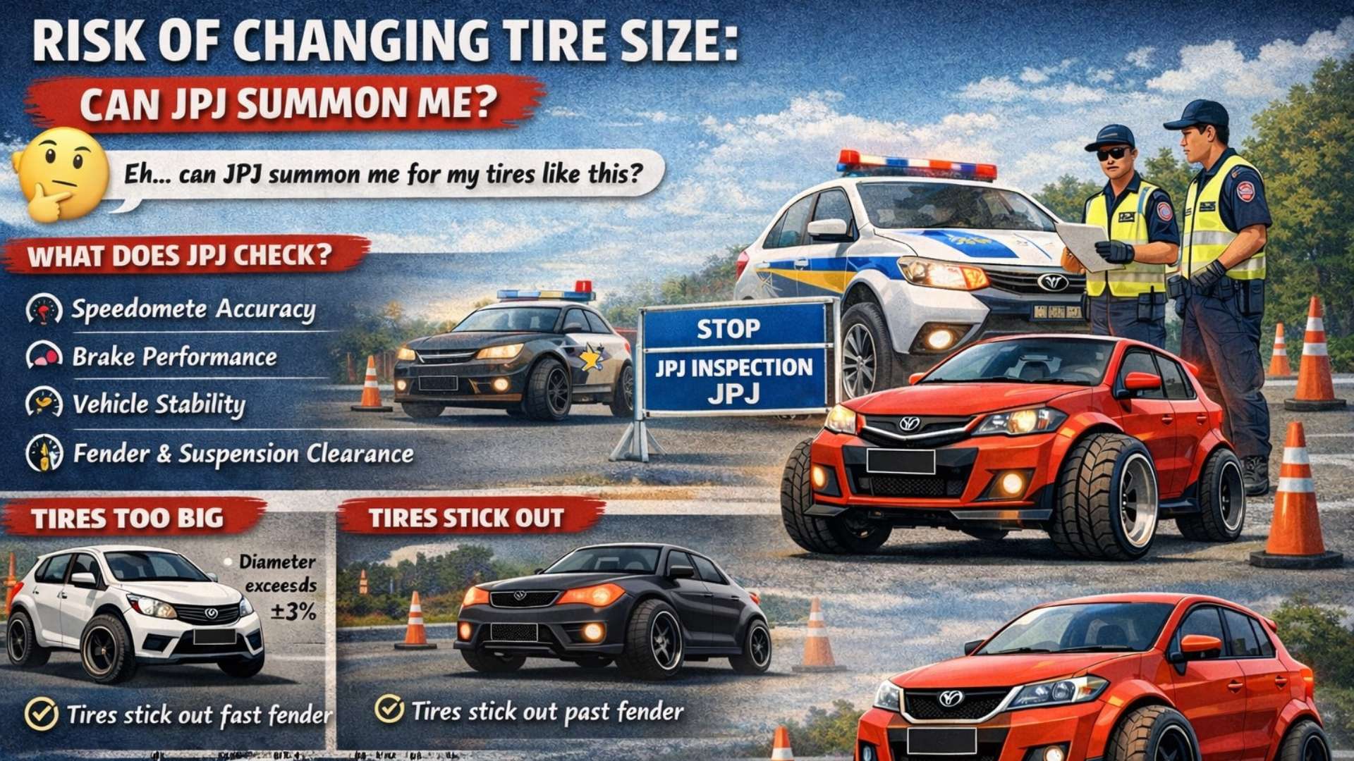JPJ Tyre Size Rules: Will You Get Fined in Malaysia? | Articles ...