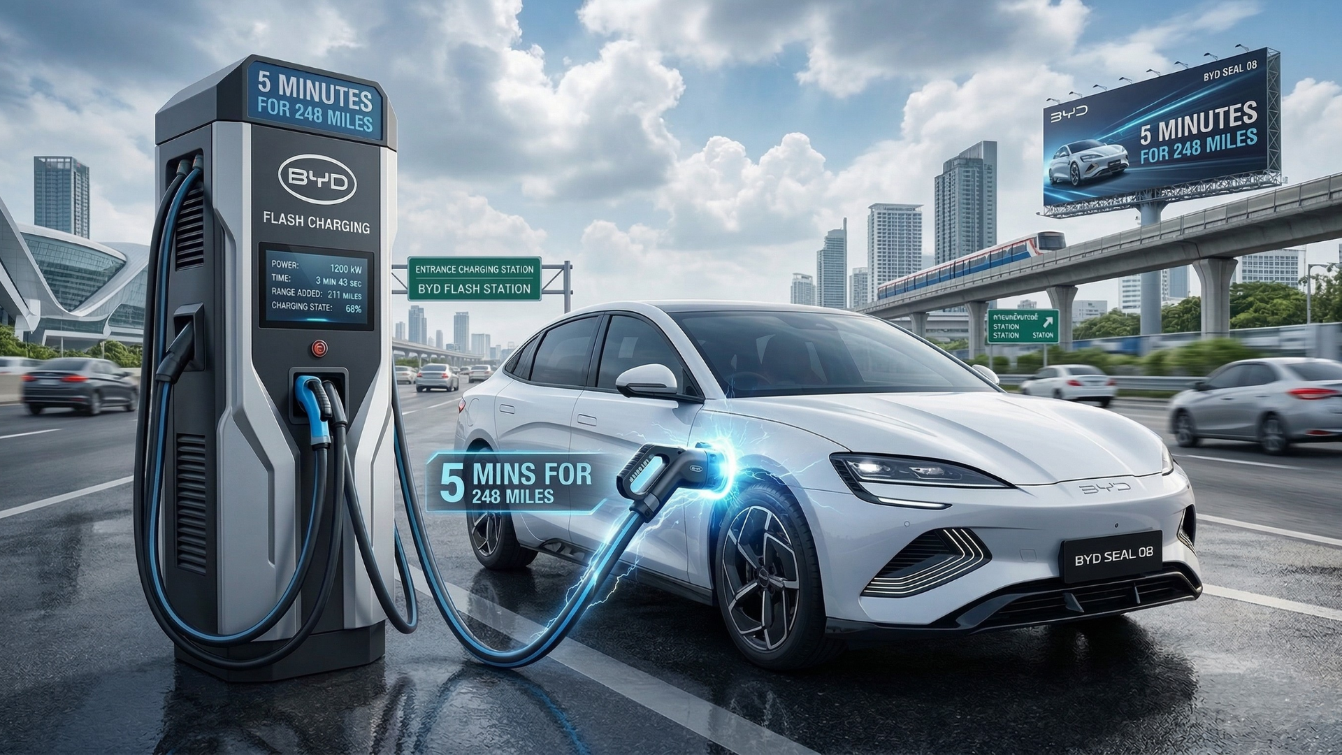 BYD is changing the EV game: a deep dive into 5-minute flash charging ...