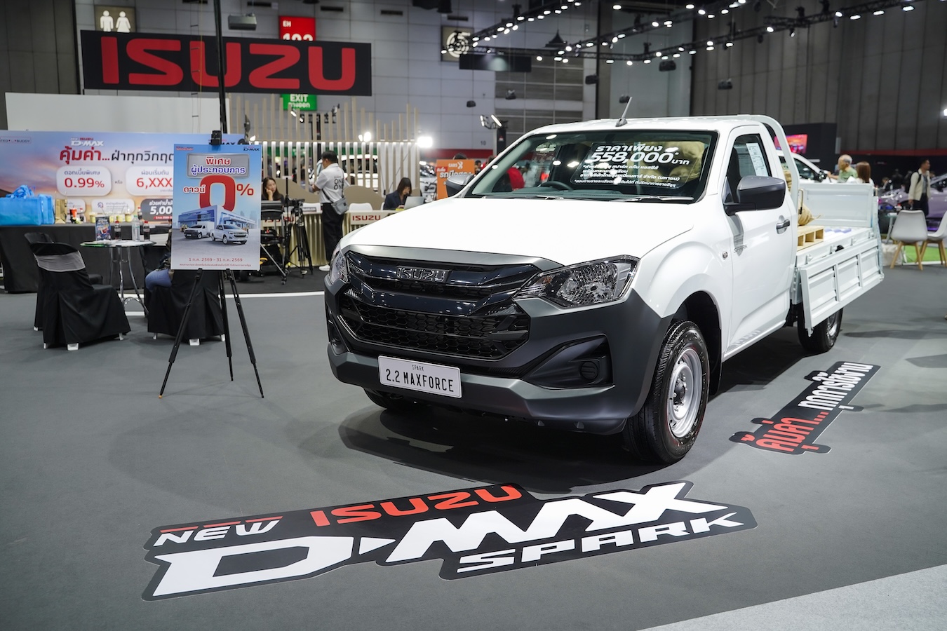 Isuzu packs its booth with 10 vehicles showcasing the latest Ddi ...