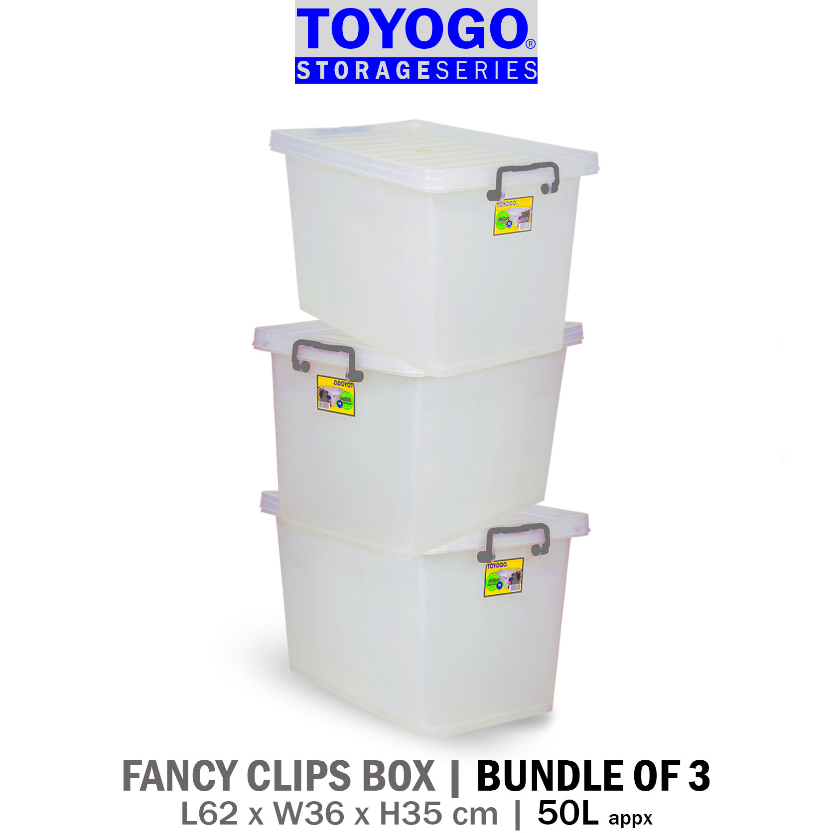 Buy [BUY-3-GET-3 FREE]Toyogo Storage Box Deals for only S$70 instead of ...