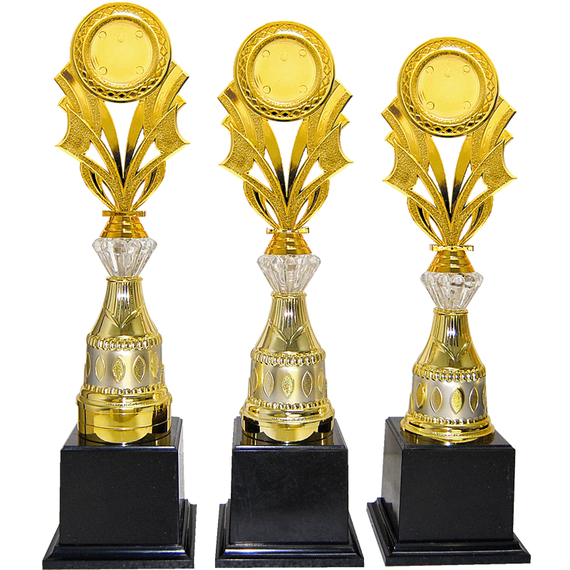 AT30933(1) Acrylic Pattern Trophy-A/B/C Gold A Size | PGMall