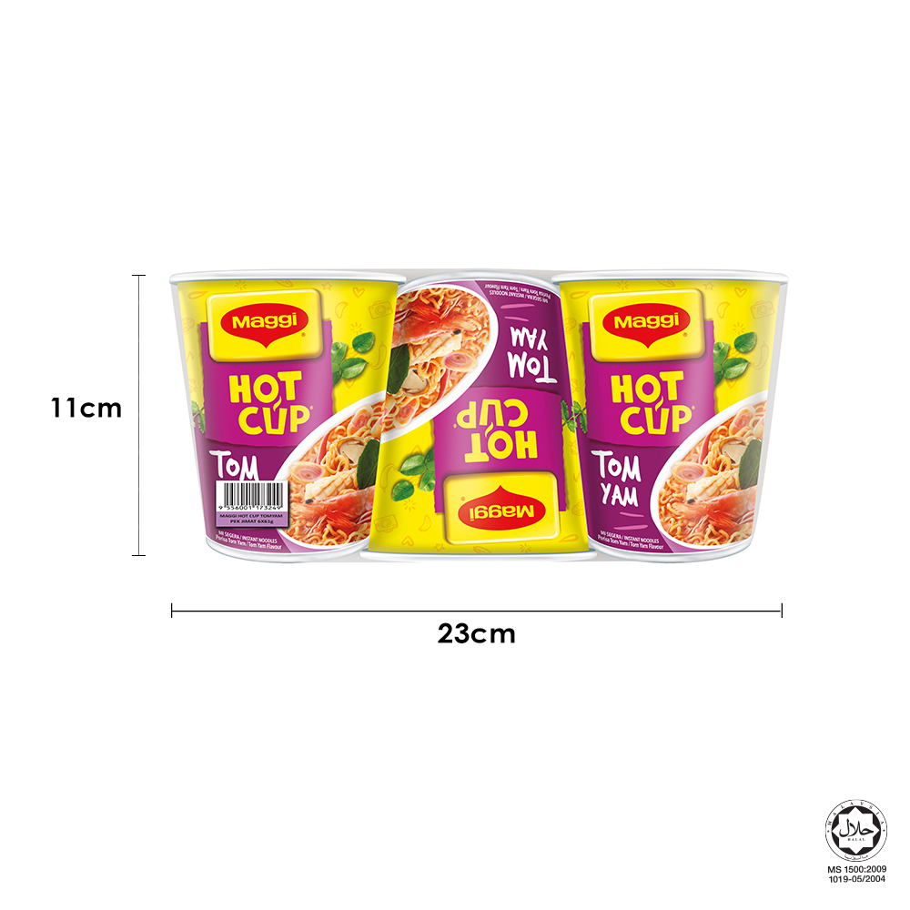 MAGGI Hot Cup Tom Yam 6 Cups 60g