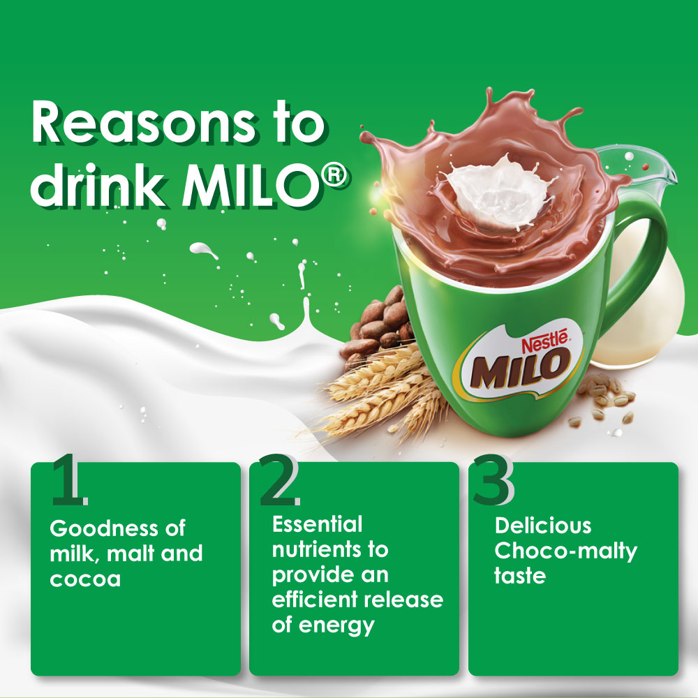 Nestle Milo Bundle (MIlo Active Go 200g x 1 Unit + 400g x 1Unit) | New ...