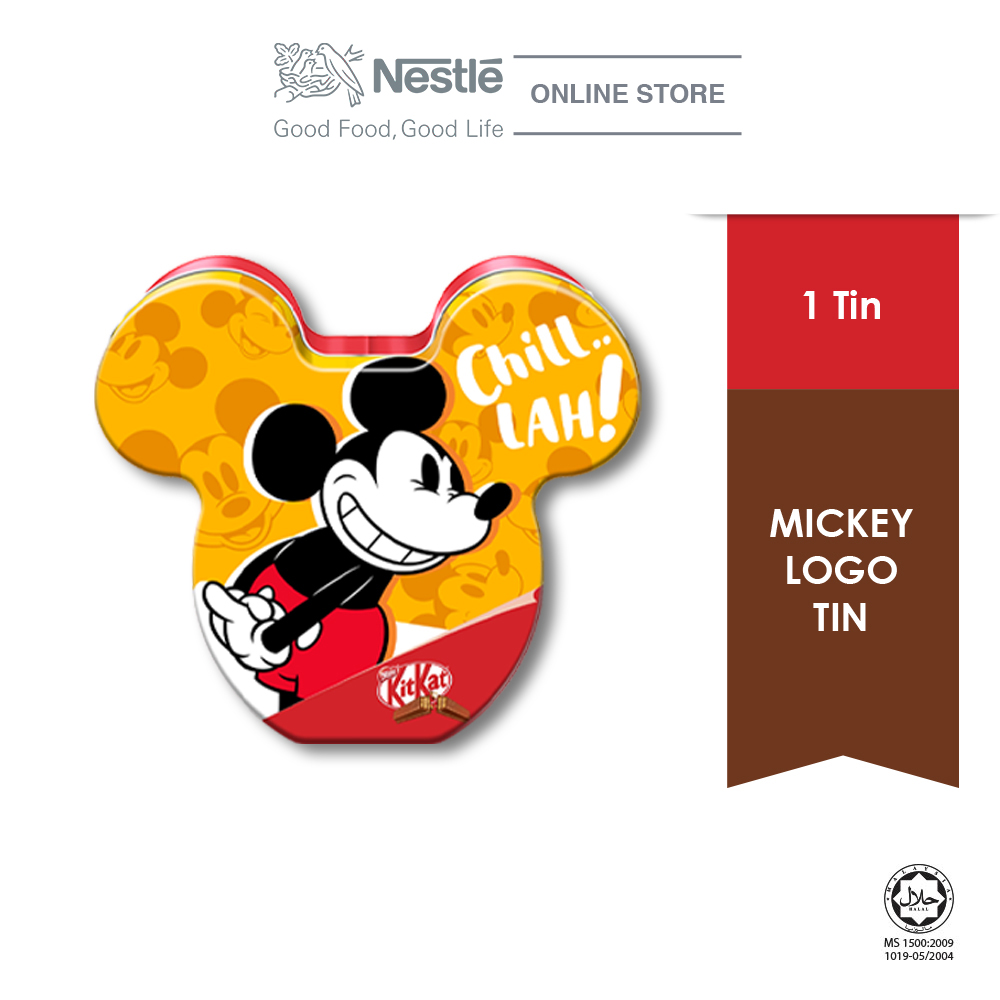 Nestle KitKatMickey Chocolate Festive Tin Design D ExpDate:SEP20