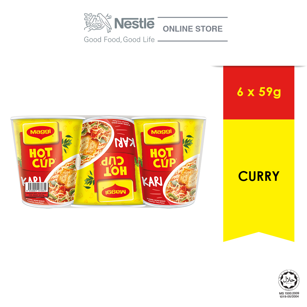 Nestle Maggi Bundle (Maggi 2-Minn Curry 5 Packs 79g x 1 Unit + MAGGI ...