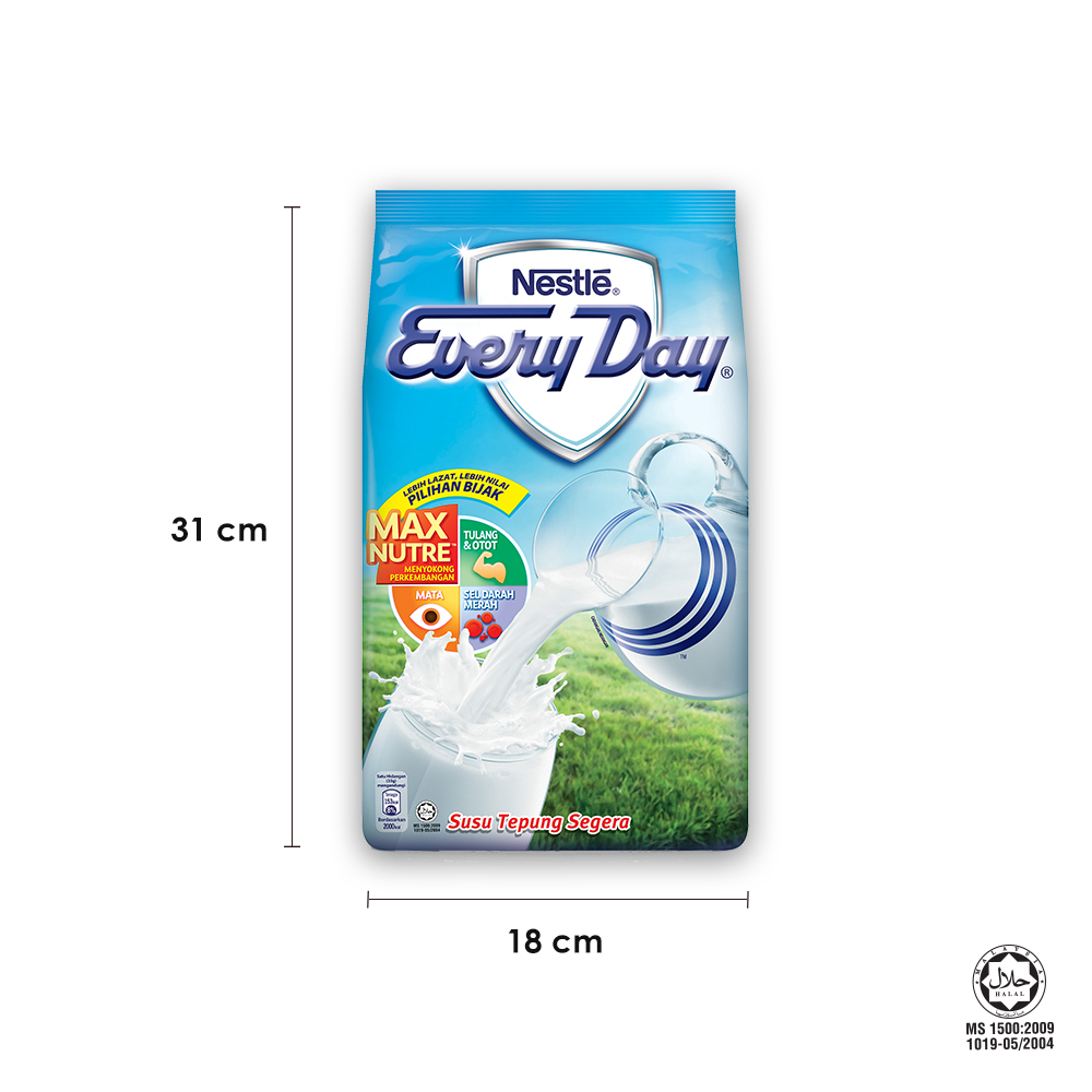 NESTLE EVERYDAY Milk Powder Softpack 1.6kg x 2 Packs | PGMall