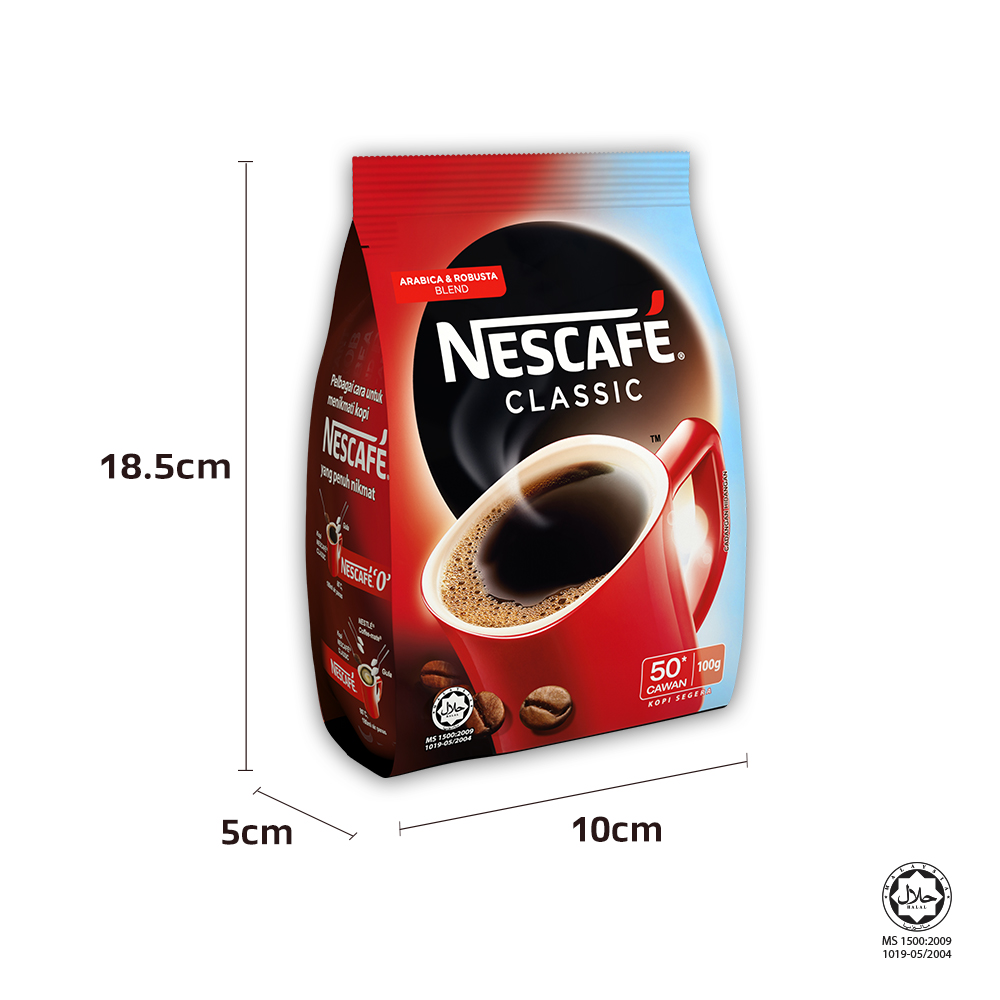 NESCAFE CLASSIC Refill 100g | PGMall