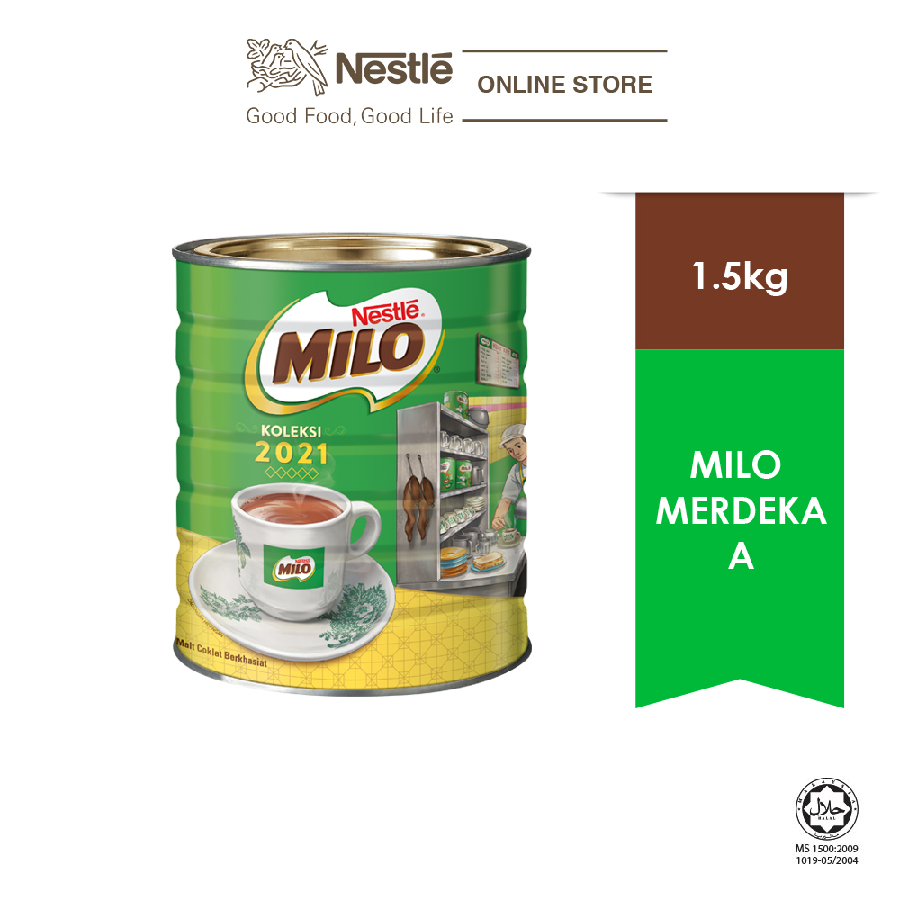 NESTLE MILO ACTIV-GO CHOCOLATE MALT POWDER Tin 1.5kg - Merdeka A | New ...