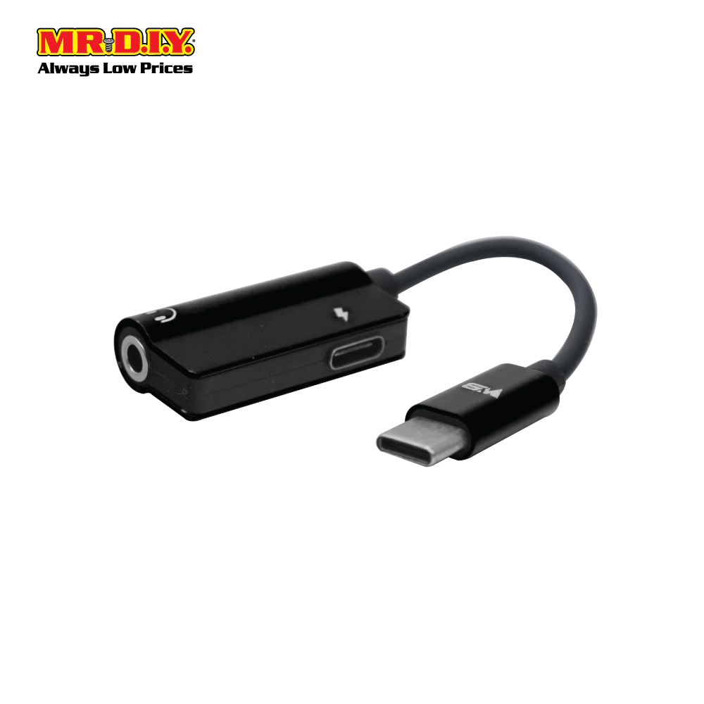 WB ตัวแปลง Type C เป็นแจ็ค 3.5mm. เเละ Type C รุ่น WB-B711 (คละสี)