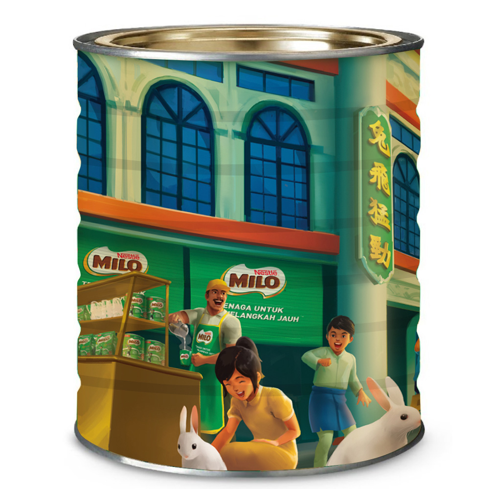 NESTLE MILO CHOCOLATE MALT POWDER Tin 1.5kg Chinese New Year Festival ...