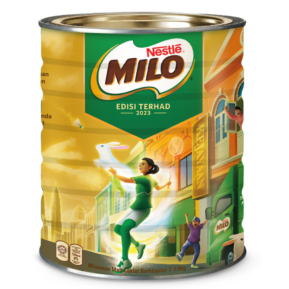 NESTLE MILO CHOCOLATE MALT POWDER Tin 1.5kg Chinese New Year Festival ...