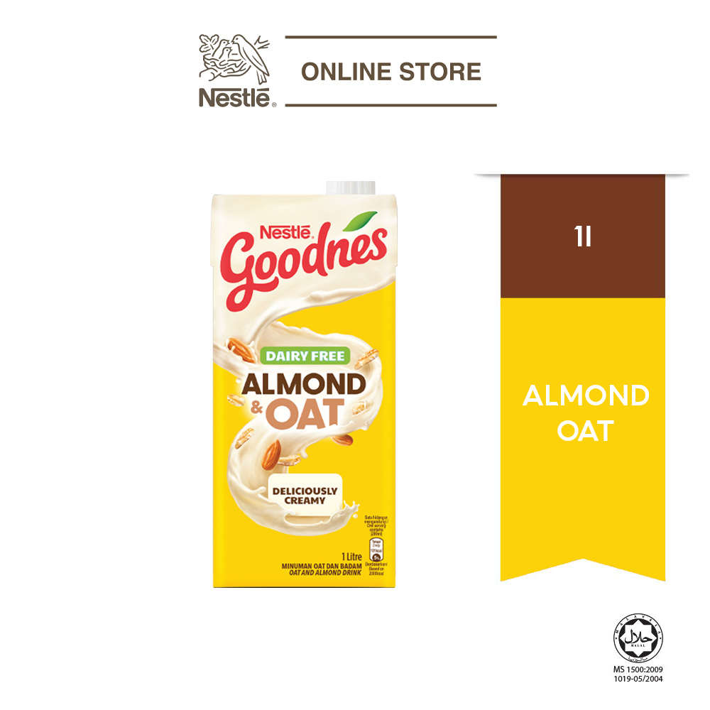 NESTLE GOODNES Dairy Free Almond & Oat 1L