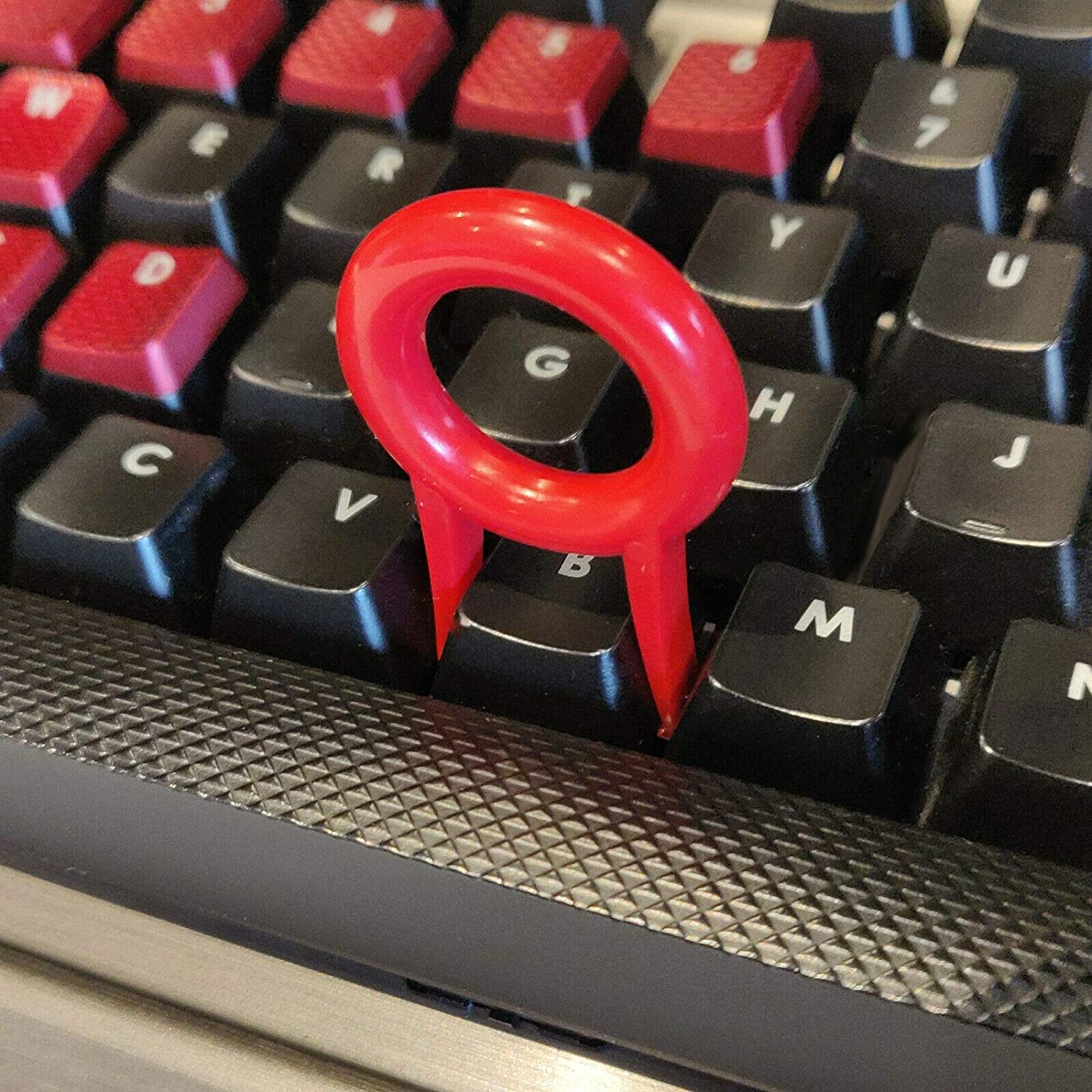 Plastic Key Caps Remover Tools Keyboard Caps Puller (Red) for Mechanic ...