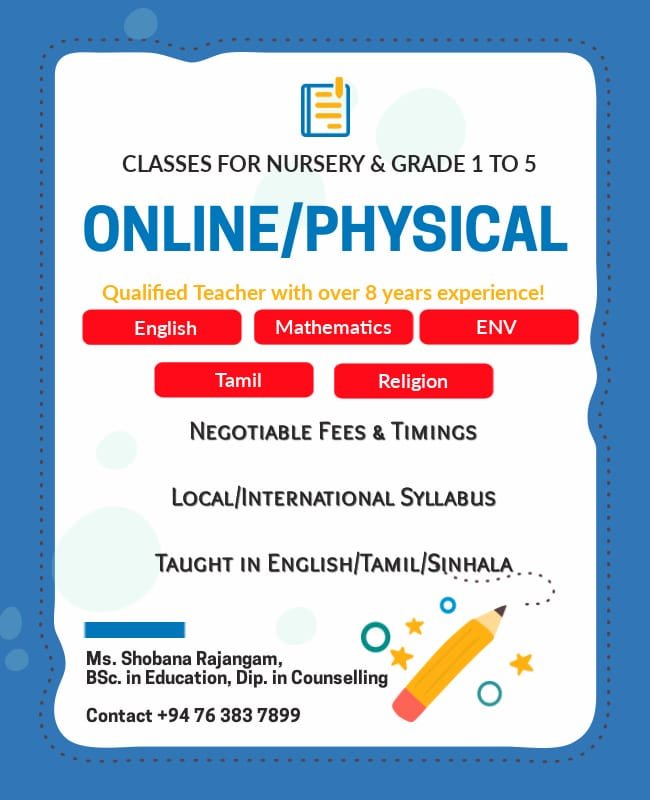 Teachers and Tuition Classes in Sri Lanka - Mytutor.lk