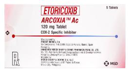 ETORICOXIB T120MG (ARCOXIA) | Pabilis.ph