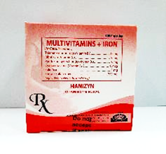 MULTIVITAMINS + IRON (HANIZYN) | Pabilis.ph