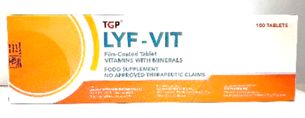 MULTIVITAMINS + MINERALS (LYF-VIT) | Pabilis.ph