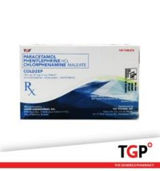 Paracetamol+PP+Chlorphen Tab 500/25/2 (COLDZEP) | Pabilis.ph