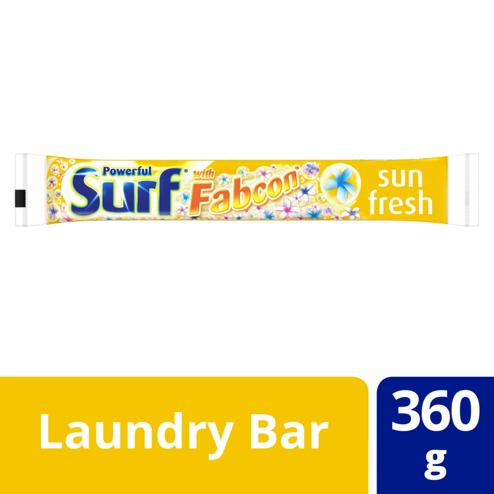 Surf Bar Detergent Sun Fresh 360G Long Bar | Pabilis.ph