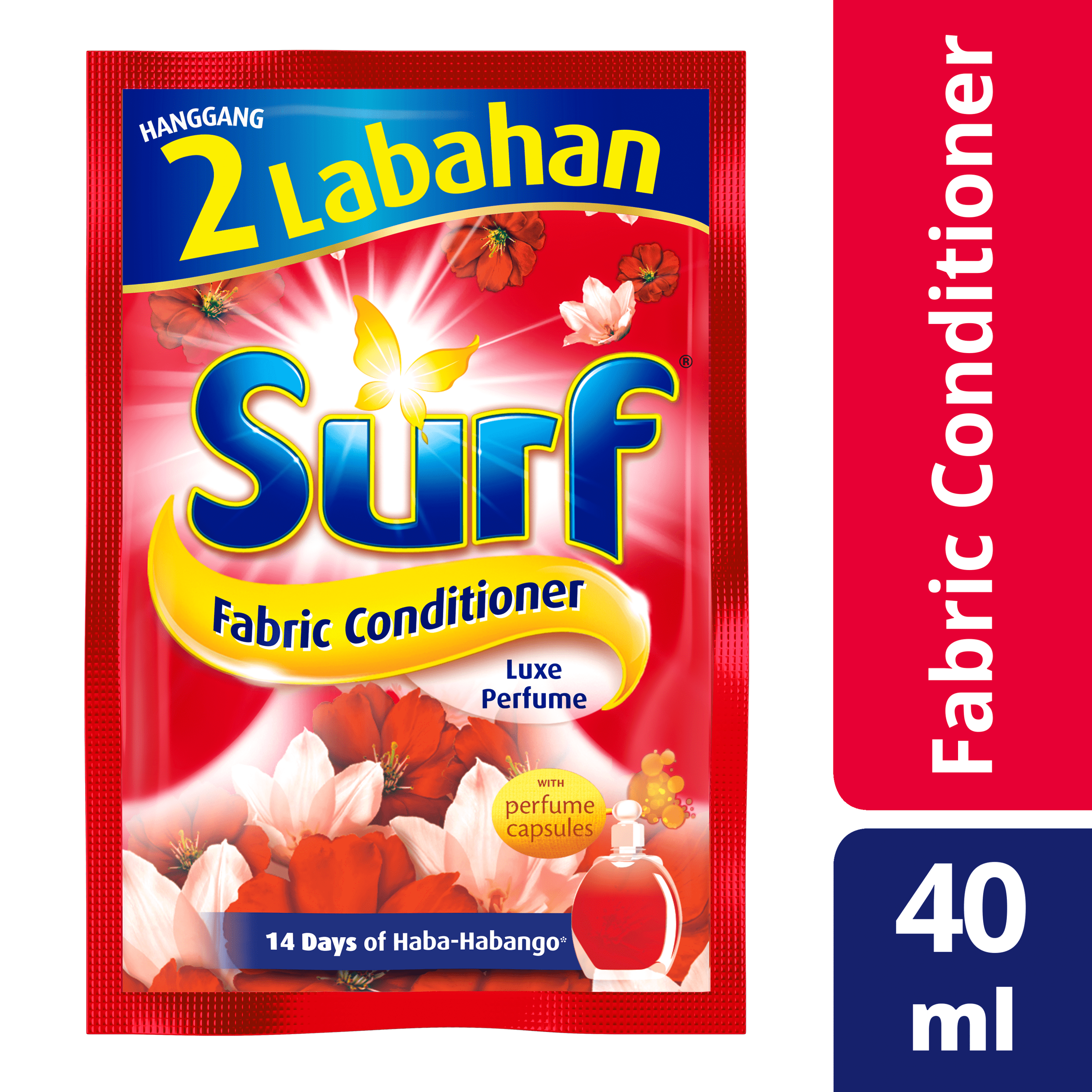 Surf Red Fabric Conditioner Luxe Perfume 40ML Sachet | Pabilis.ph