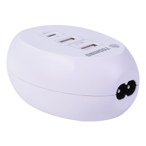 Toshino 2 USB 2.4A + PD Charger TS-3UPD | Jaymart