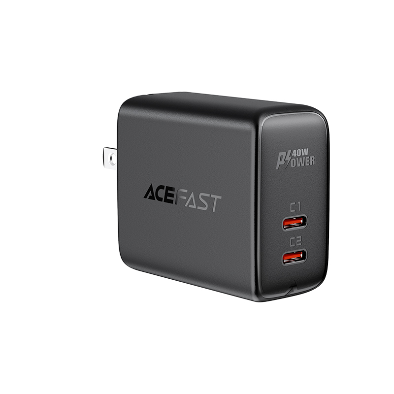 ACEFAST A11 PD40W (USB-C+USB-C) dual port charger US | Jaymart