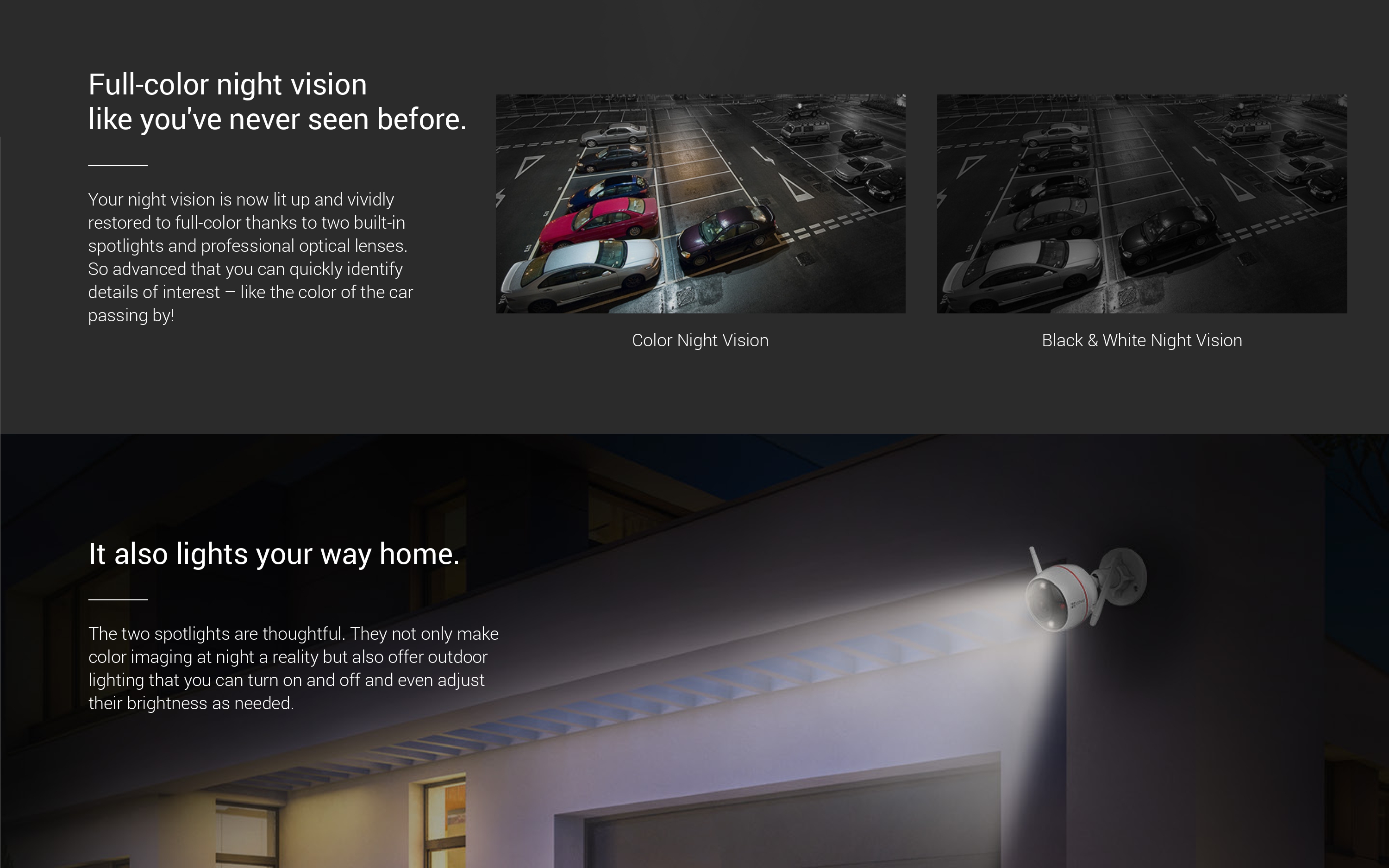 EZVIZ C3W Pro 4MP Outdoor Wi-Fi Camera | Jaymart