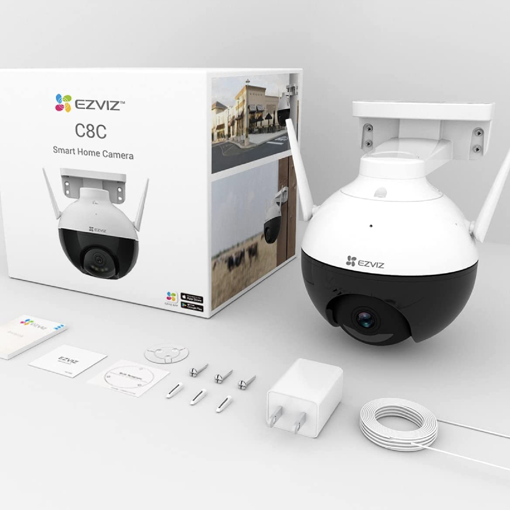 กล้องวงจรปิด EZVIZ C8C 2MP Outdoor Wi-Fi Camera | Jaymart