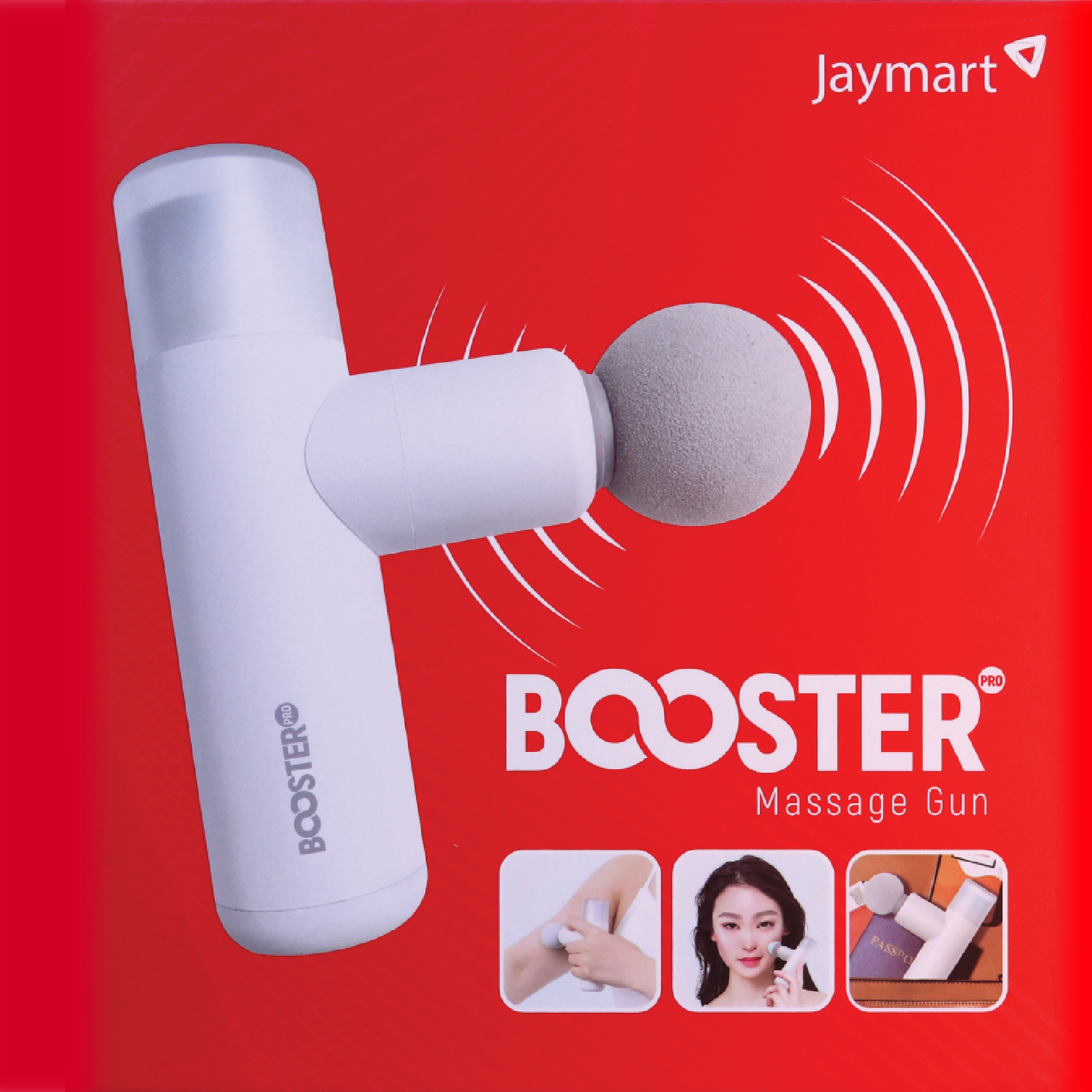 Booster Pro Massage Gun ปืนนวดกล้ามเนื้อไฟฟ้า | Jaymart